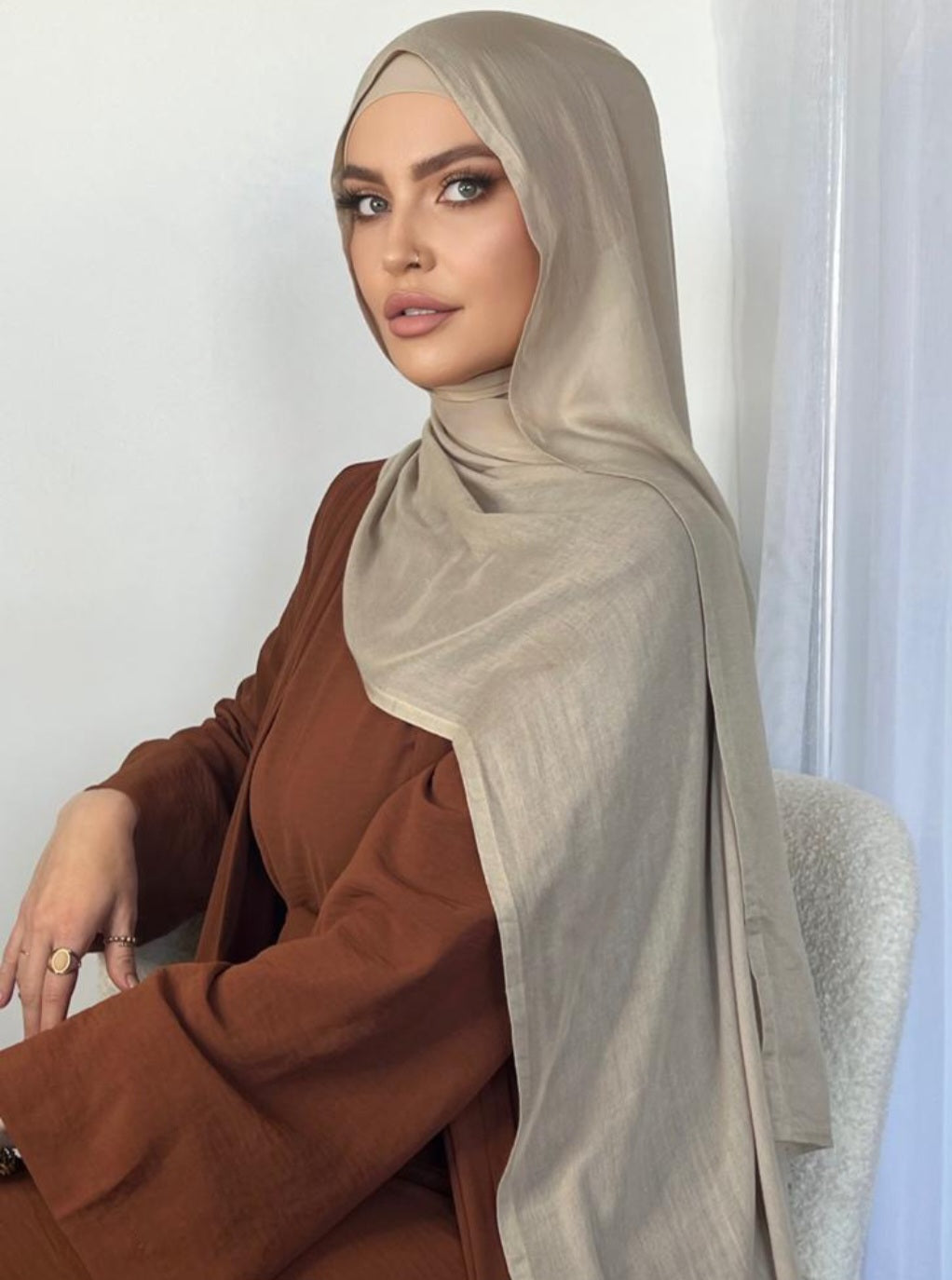 Shop Lightweight Clove Hijabs & Shawls Online | The Hijab Label